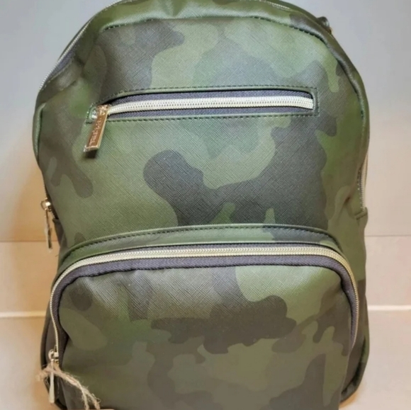 Karma | Bags | Nwt Karma Leather Camo Backpackpurse | Poshmark